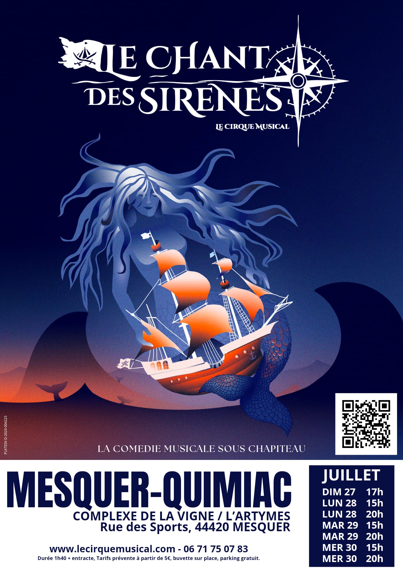 Le cirque musical : Le chant des sirènes - Spectacle | PARIS